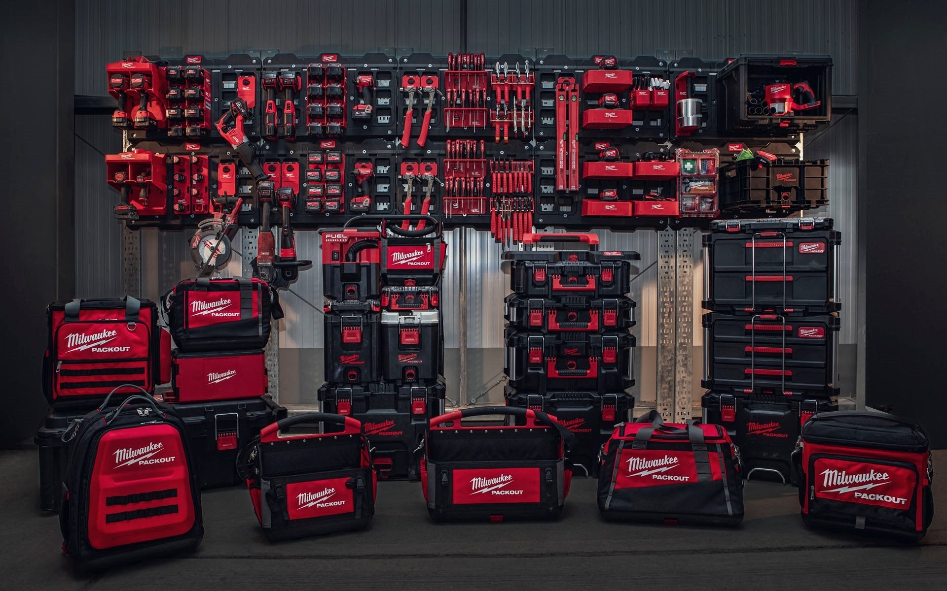 Milwaukee PACKOUT Storage System Modular Tool Organization - BCZA